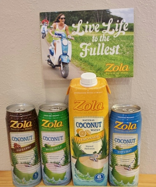 Zola Coconut Water Lemonade - Real Mom of SFV